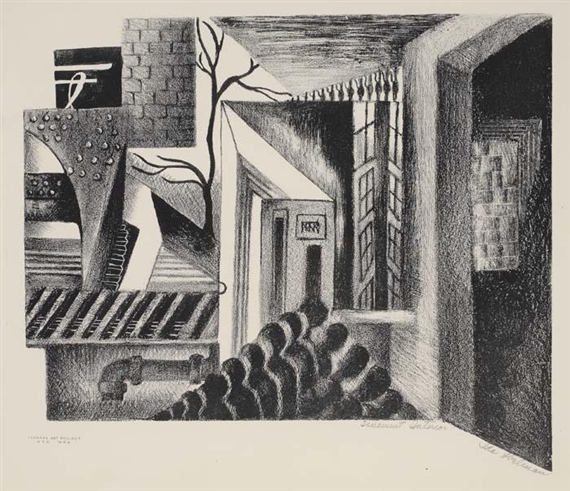 Ida Abelman | Tenement Interior (1935 - 1939) | MutualArt