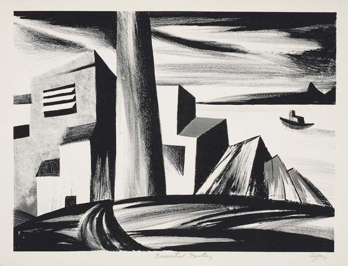 Abe Ajay | Deserted Factory (1938 - 1940) | MutualArt