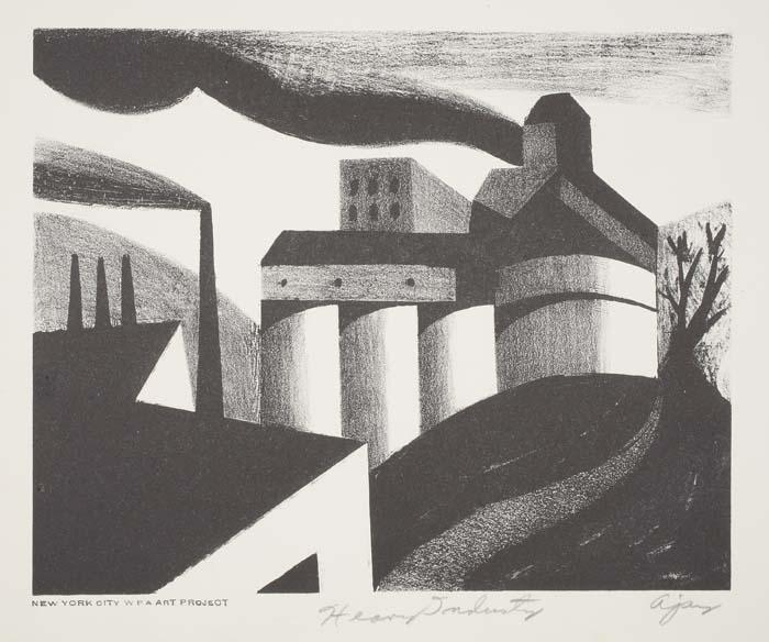 Abe Ajay | Deserted Factory (1938 - 1940) | MutualArt