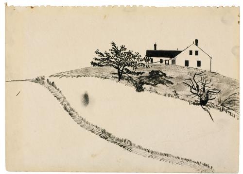Andrew Wyeth | Henry Teel's house and farm, Teel's Island, Maine ...