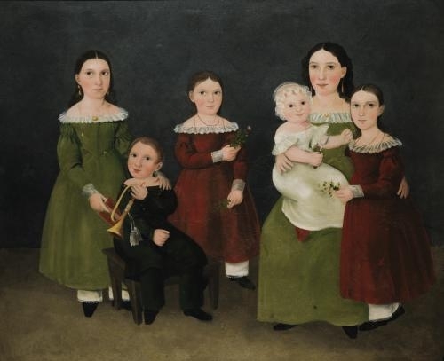 American School, 19th Century | PORTRAIT OF SIX CHILDREN (Early 19th ...