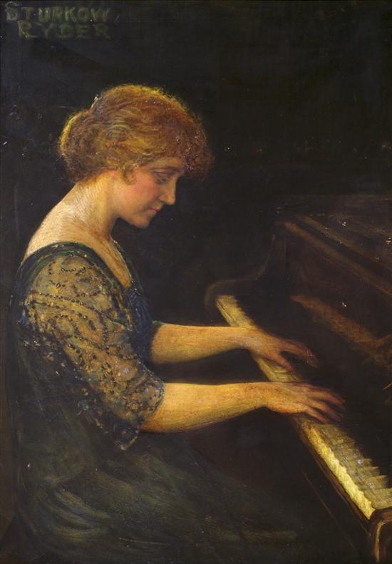 Claude Buck | Portrait of Madame Theodora Sturkow Ryder | MutualArt