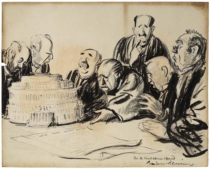 Boardman Robinson | Three drawings: Study for the Sermon on the Mount ...