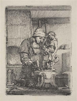Rembrandt van Rijn | The Goldsmith | MutualArt
