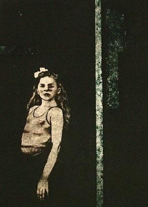 Graham Ovenden | 2 Works: Study of a young girl standing (1988) | MutualArt