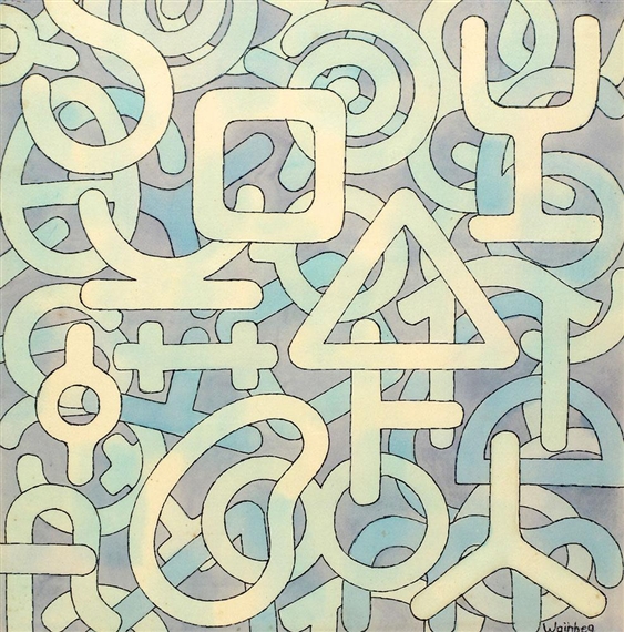 L. Arye Wainberg | Composition for Delineated Forms | MutualArt