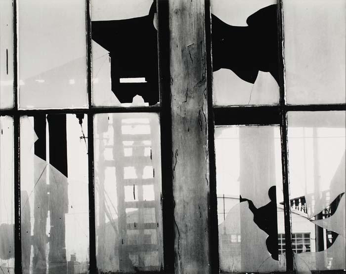 Brett Weston | Broken Window (1960) | MutualArt