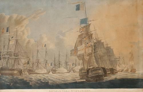 Robert Dodd | 4 works: Battle of the Nile | MutualArt