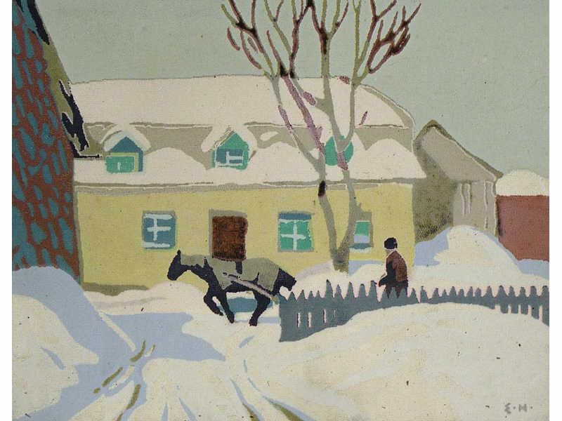 Edwin Holgate | QUEBEC FARM | MutualArt