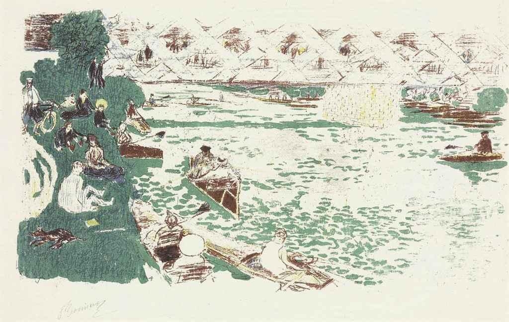 Pierre Bonnard | Le Canotage (1897) | MutualArt