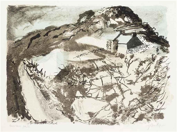 John Piper | Garn Fawr (1981) | MutualArt