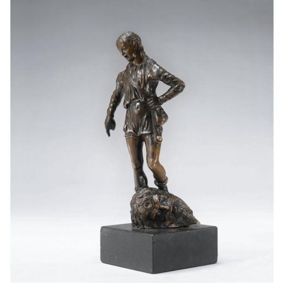 Severo da Ravenna | Figure of David with the head of Goliath, inpsired ...