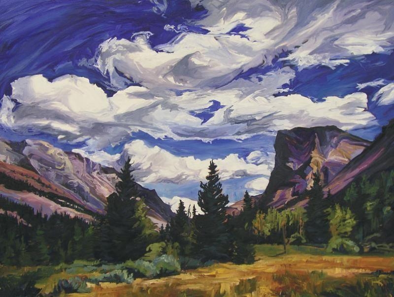 Kathleen Moors Hanrahan | Wind Break (1955) | MutualArt