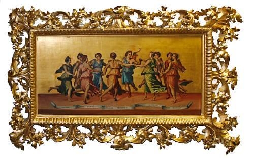 Baldassare Peruzzi | Apollo dancing with the nine muses | MutualArt