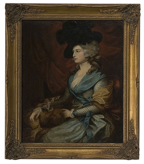Thomas Gainsborough | Portrait of Sarah Siddons | MutualArt