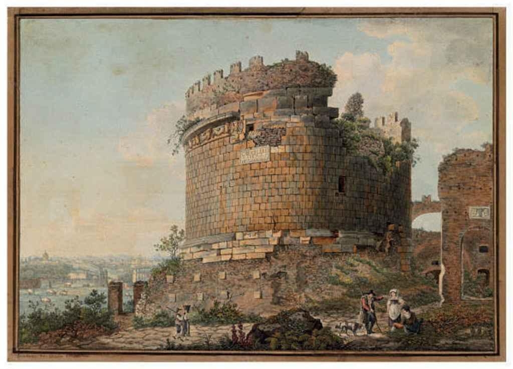 Franz Kaisermann | The tomb of Celia Metella | MutualArt