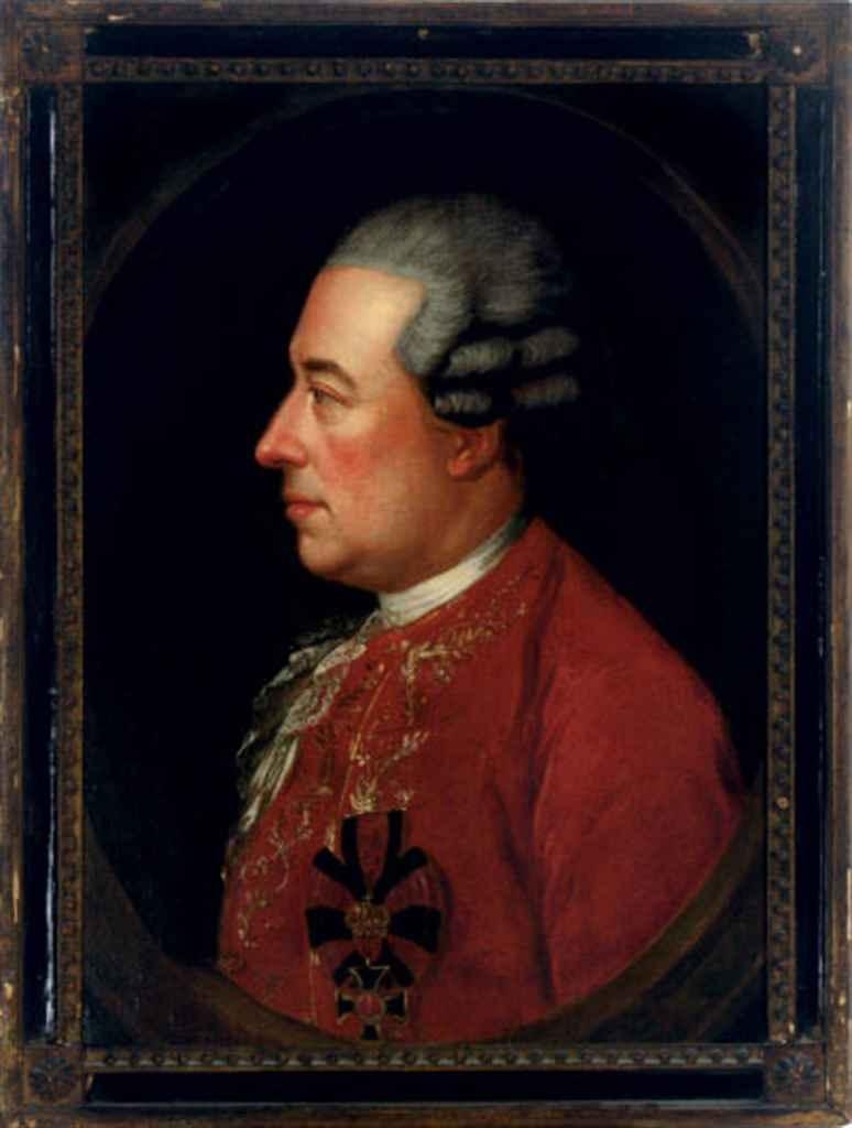 German School, 18th Century | Portrait of a nobleman, wearing a fur ...