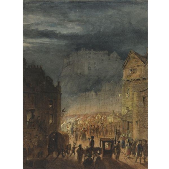 James Skene | The Porteus Riots – A scene from The Heart of the ...