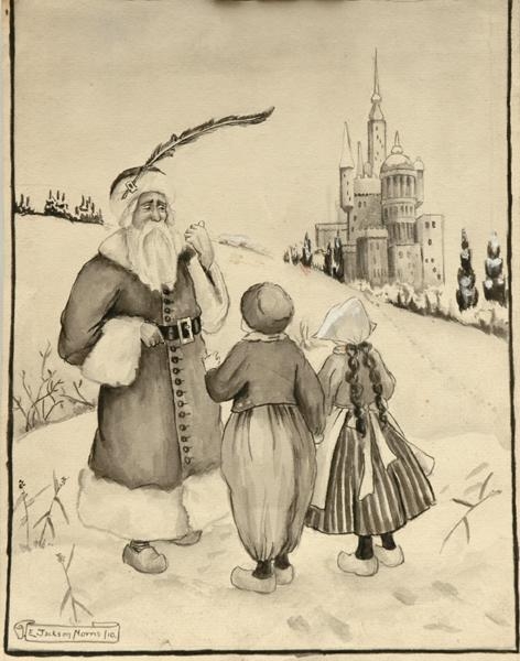 Ethel Jackson Morris | Saint Nicholas and Children (1910) | MutualArt