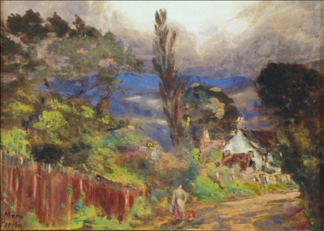 Mary Perrin | WALKING HOME | MutualArt