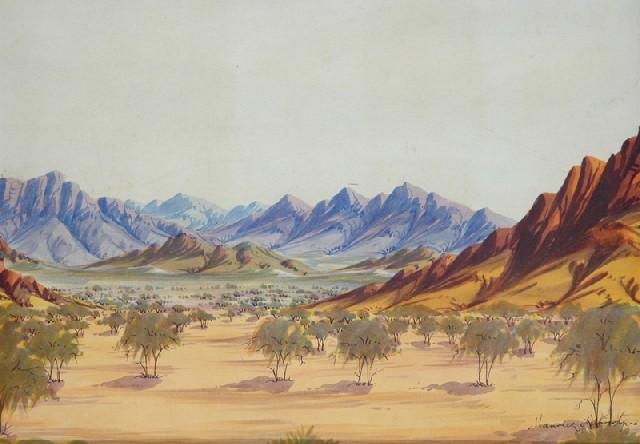 Maurice Namatjira | Flinders Ranges | MutualArt