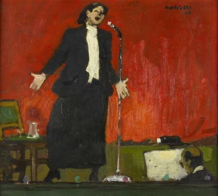 Alberto Morrocco | Binrock in the Snow (1977) | MutualArt