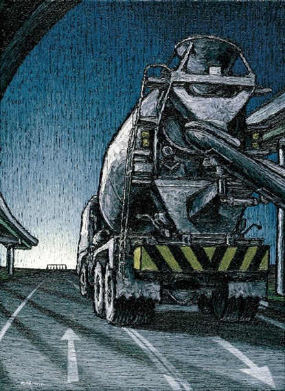 Lu Hsien Ming | Cement Truck (1999) | MutualArt