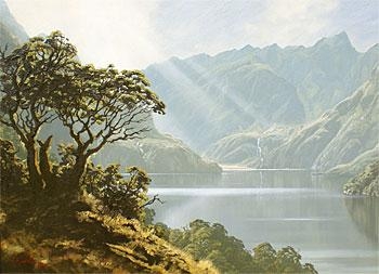 Jonathan White | Alpine Tarn, Museum Range, Fiordland (1979) | MutualArt
