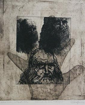 Roy Dalgarno | Leonardo da Vinci Triple Portrait | MutualArt