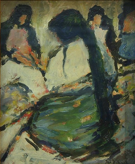 Jan Rubczak | Women at the Market | MutualArt