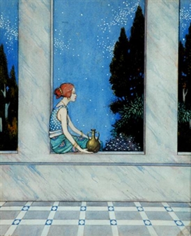 Ethel Jackson Morris | Starlight Gazing (1921) | MutualArt