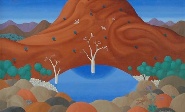 Anne Graham | At Flinders Ranges (1972) | MutualArt