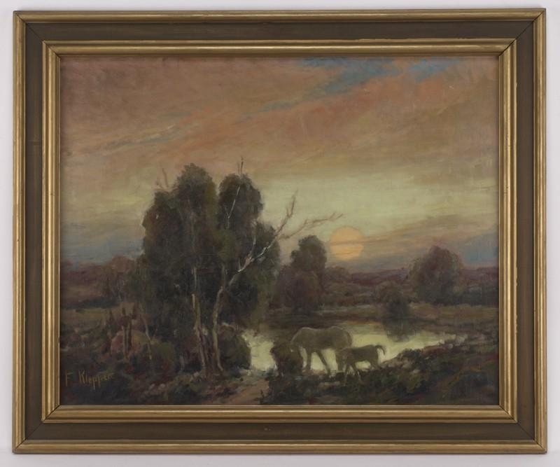 Frank Klepper | Summer Moonrise | MutualArt