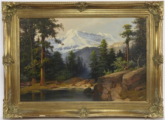 A.D. Greer | Mountain Landscape (1978) | MutualArt