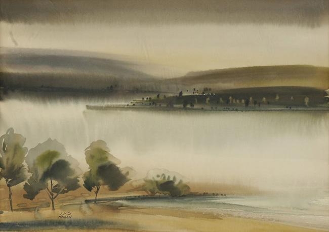 Moshe Kagan | Sea of Galilee | MutualArt