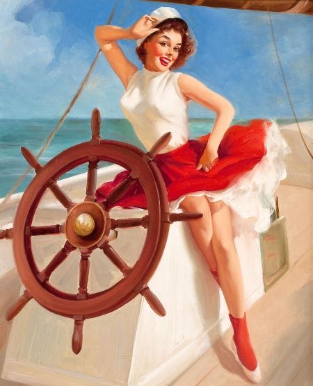 Gil Elvgren | Roxanne | MutualArt
