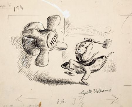 Garth Williams | Stuart Little, Washing Up (page 16 illustration) (1945 ...