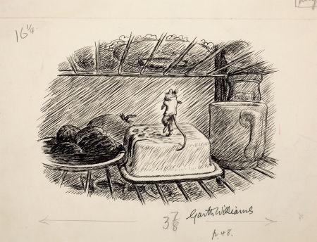 Garth Williams | Stuart Little, Washing Up (page 16 illustration) (1945 ...