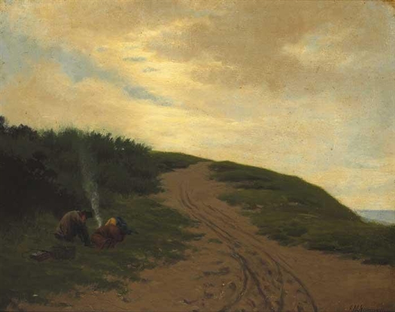 Joseph Malachy Kavanagh | IN THE GREY OF THE MORNING (1906) | MutualArt