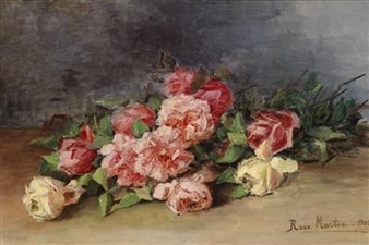 Rose Martin | Bouquet of Roses (1901) | MutualArt