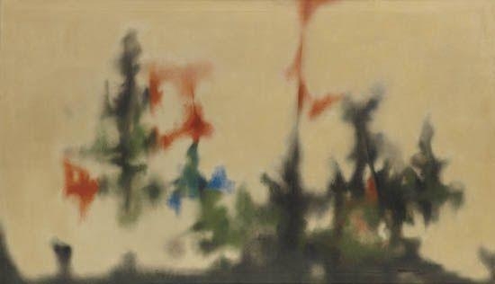 Norman Lewis | Untitled (Circular Procession of Figures) (1953) | MutualArt