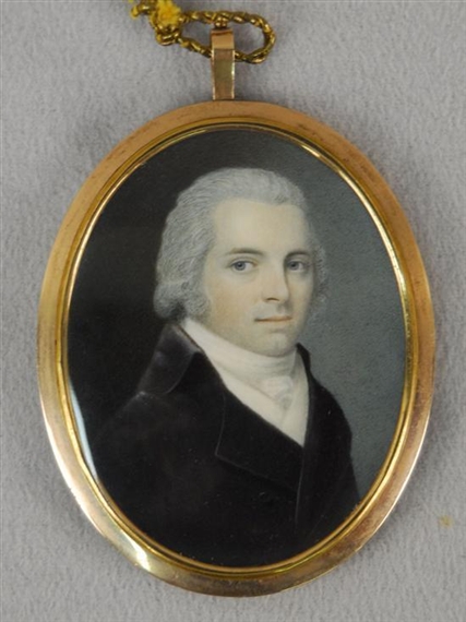William Grimaldi | PORTRAIT MINIATURE OF EDWARD TUCKERMAN III | MutualArt