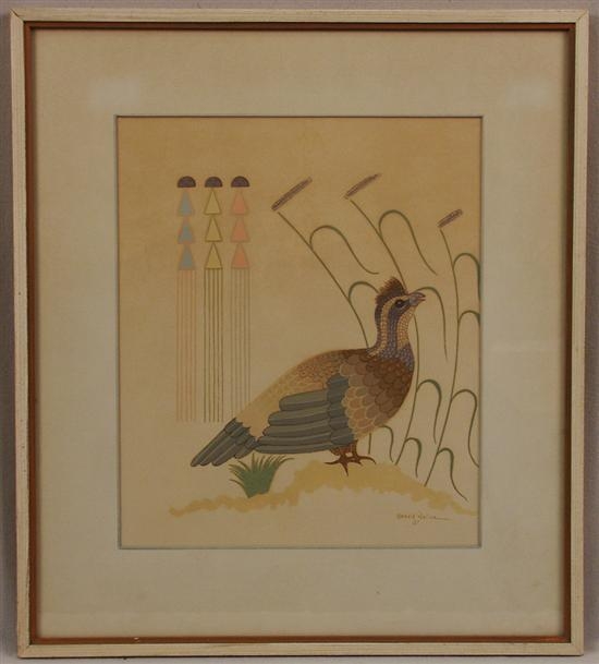 Gerald Nailor | BIRD IN CORNFIELD | MutualArt
