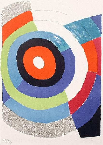 Sonia Delaunay | Composition With Circles | MutualArt