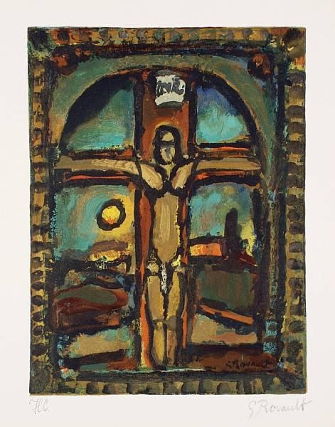 Georges Rouault | Christ on the Cross | MutualArt