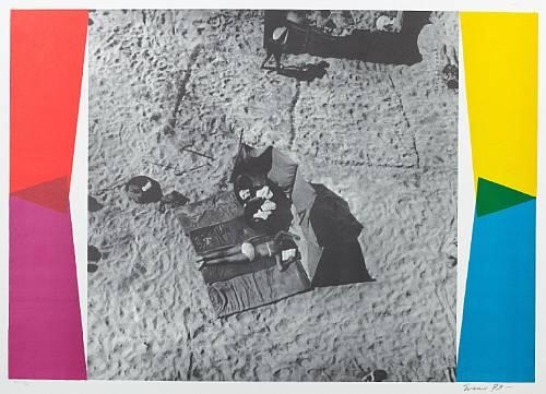 Merlyn Evans | St Ives Beach (1973) | MutualArt