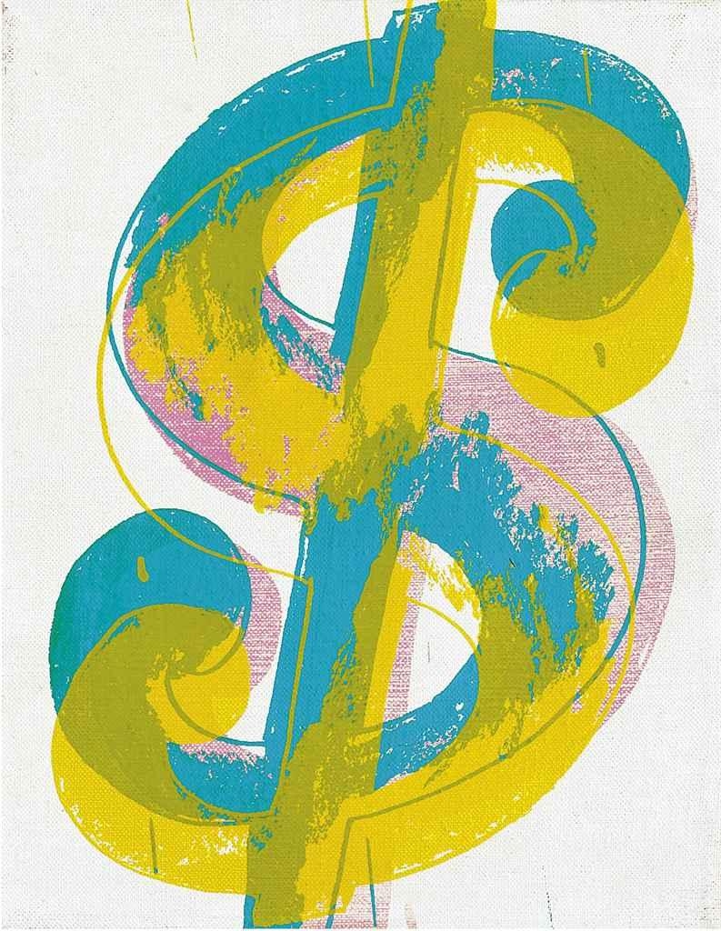 Andy Warhol | Dollar Sign (1981) | MutualArt