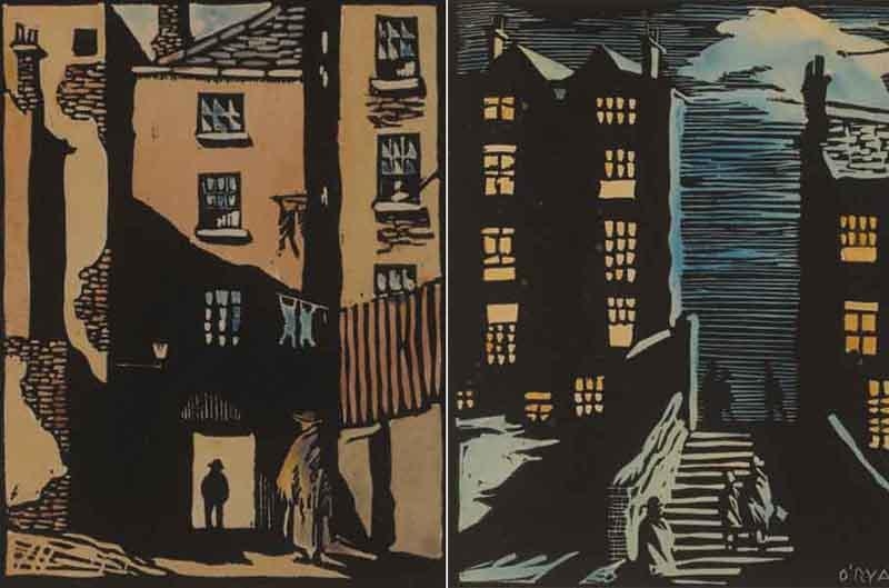 Fergus O'Ryan | 2 Works: ANGEL ALLEY; 27 STEPS SUMMERHILL, DUBLIN ...