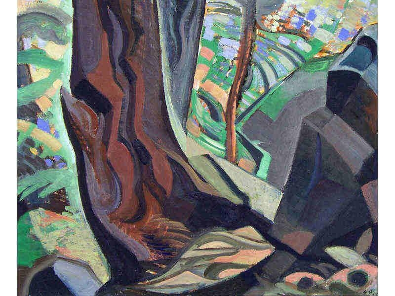 Henry George Glyde | ROCKS AND TREES (1963) | MutualArt