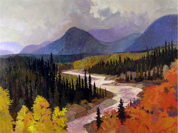 Richard Ferrier | CLEARWATER RIVER, ALBERTA | MutualArt